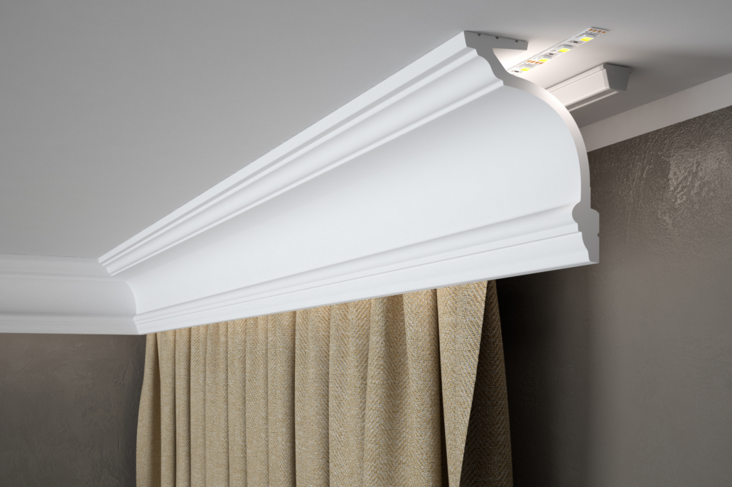 Mardom Decor MD156 Cornice/Lighting/Curtain Profile | Noble - Your Life ...